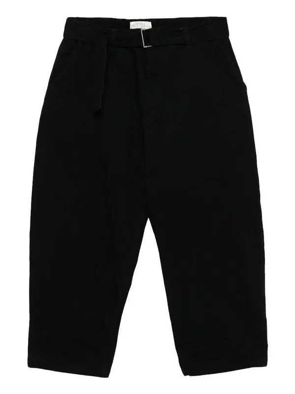 Studio Nicholson Belted Trousers - Black