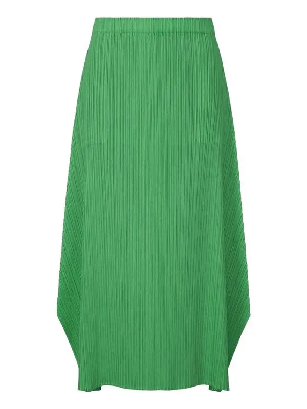 PLEATS PLEASE BY ISSEY MIYAKE Pleated Skirt - Grass Green