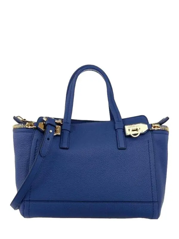 FERRAGAMO Top Handle Handbag - Blue