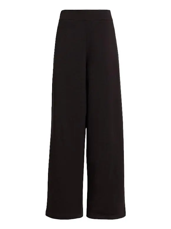 LEMAIRE Wool Blend Relaxed Wide Leg Trousers - No