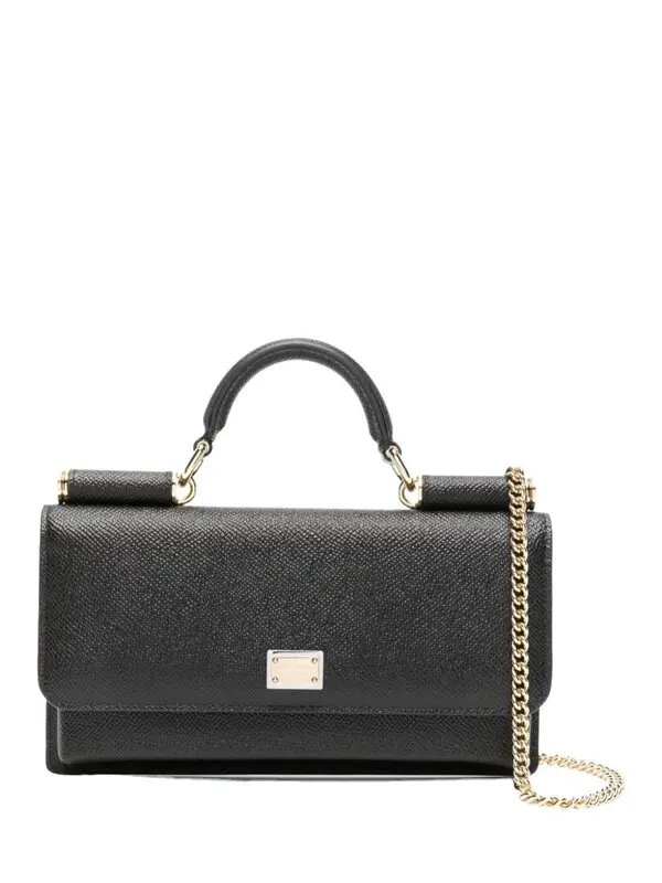 Dolce & Gabbana Chain Shoulder Bag - Black