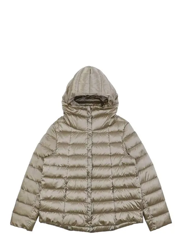 Max Mara Hooded Quilted Down Jacket - No