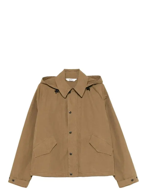 Aspesi Hooded Casual Jacket - Brown