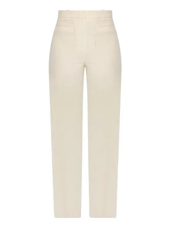 IRO PARIS Wide Belt Loop Pants - Off White