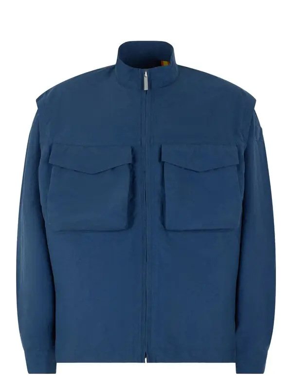 K-WAY Zip-up Pocket Jacket - Blue