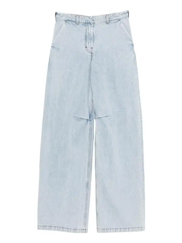 ENTIRE STUDIOS Belt Loop Jeans - White