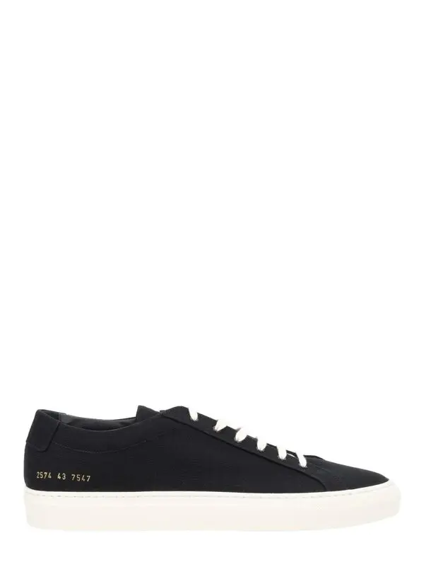 COMMON PROJECTS Achilles Nubuck Lace-up Sneakers - Black