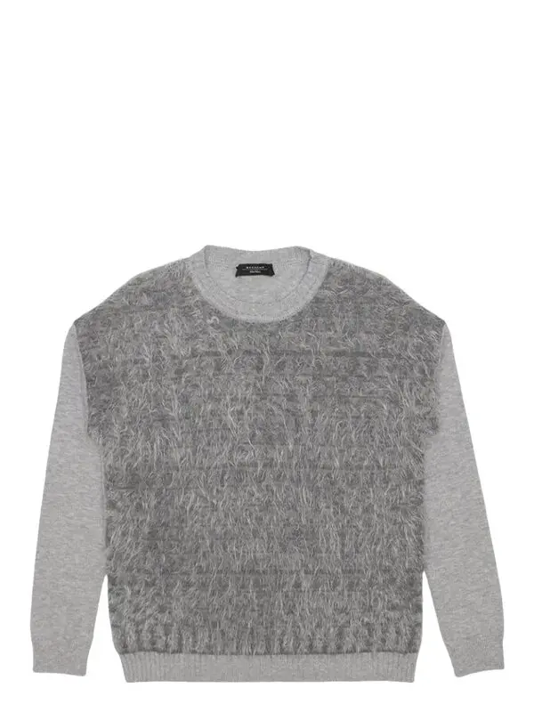 Max Mara Round Neck Long Sleeve Pullover - Gray
