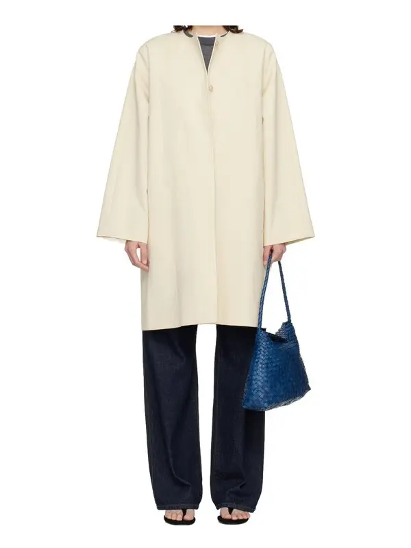 Loulou De Saison Merill Buttoned Coat - White