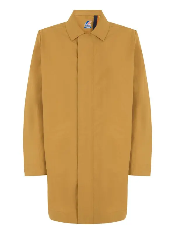 K-WAY Poirol Minimal Technical Coat - Brown