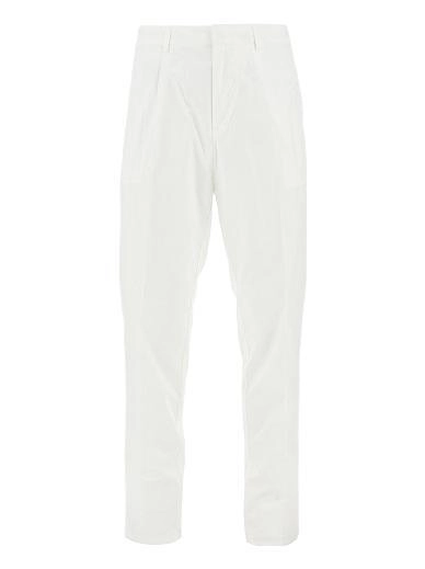 Emporio Armani Lightweight Straight-leg Pants - White