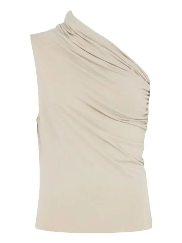 ENTIRE STUDIOS One Shoulder Vest - Nude
