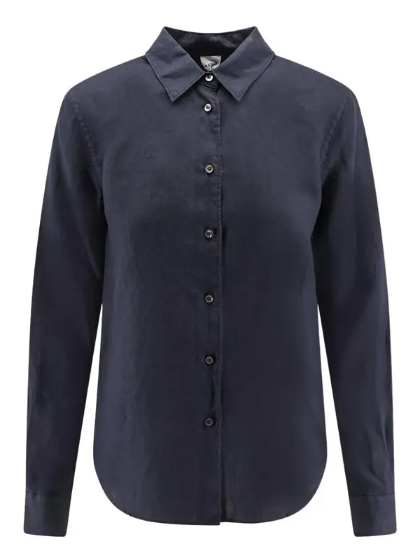 Aspesi Button-up Shirt With Classic Collar - Black