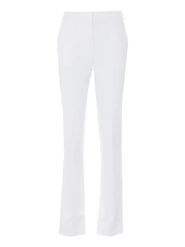 Patrizia Pepe Tailored Straight-leg Pants - White