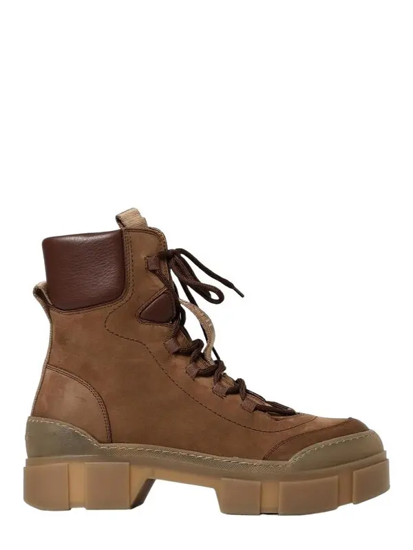 VIC MATIE Lace-up Ankle Boots - Brown