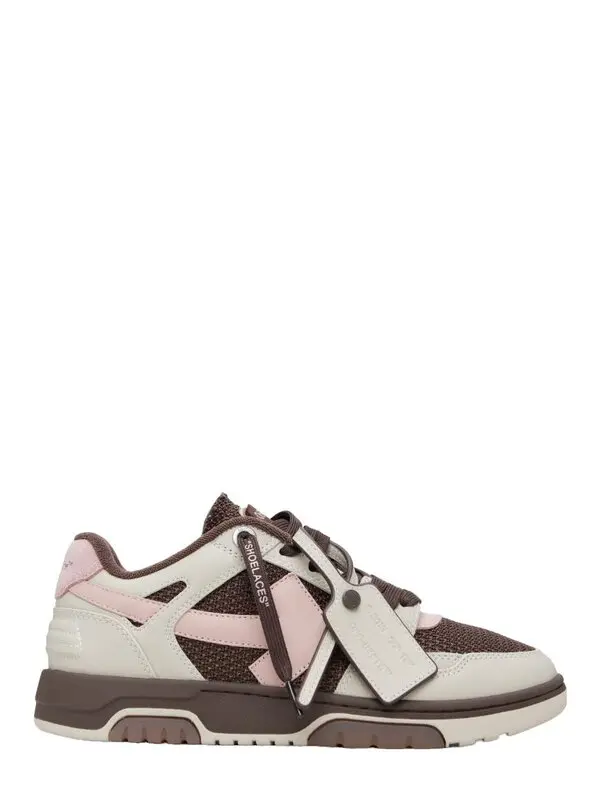 Off-White Out Of Office" Sneakers - Brown  Beige