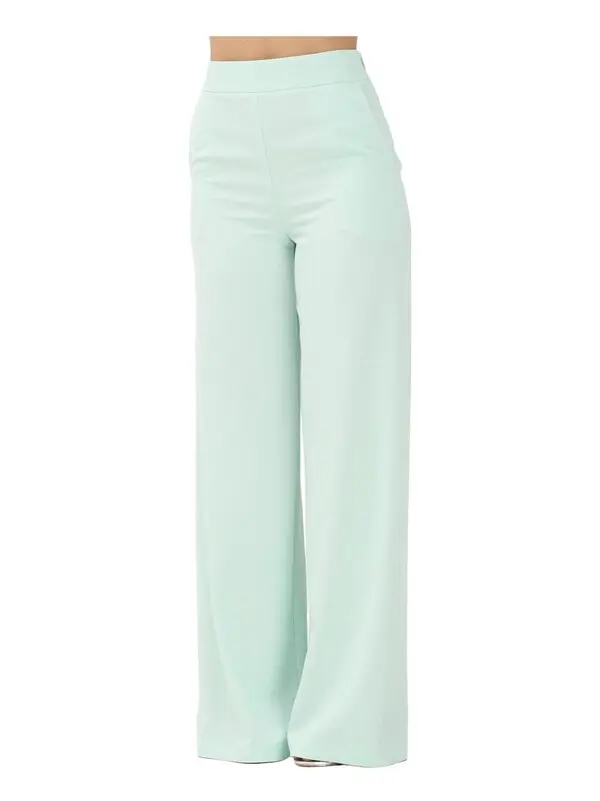 Patrizia Pepe Wide-leg Trousers - White