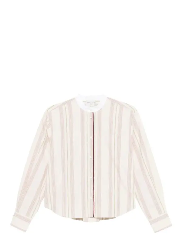 FORTE_FORTE Long Sleeve Shirt With Curved Hem - No