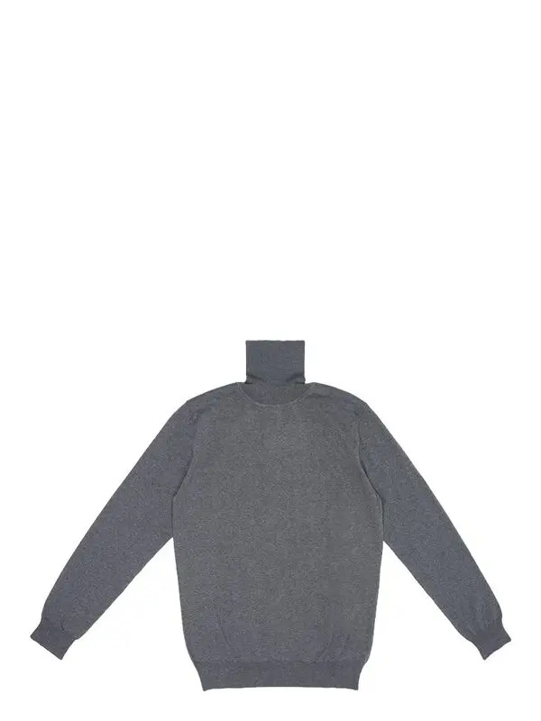 FERRAGAMO High-necked Sweater - Gray