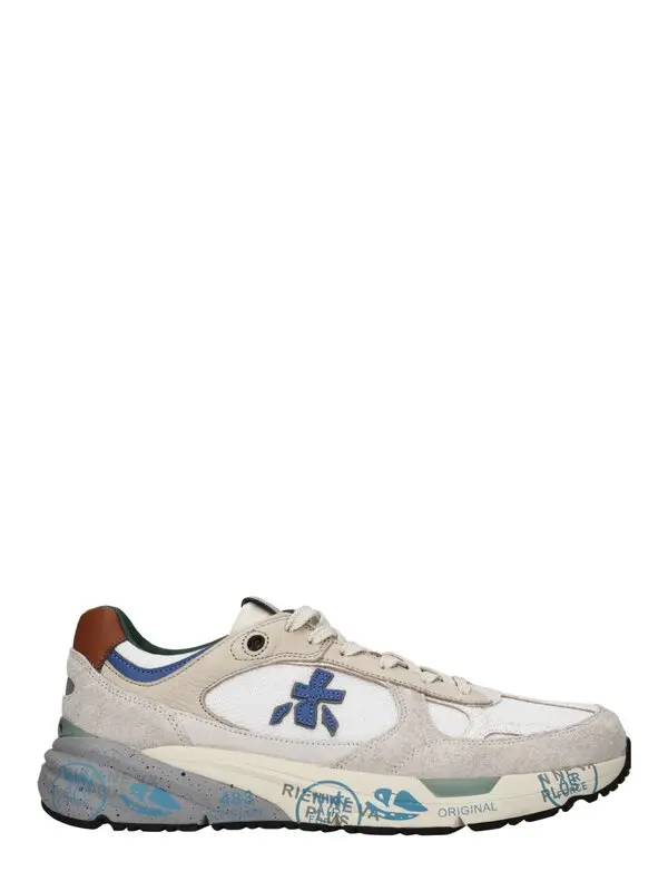 Premiata Mase25 Low Top Sneakers - Nude