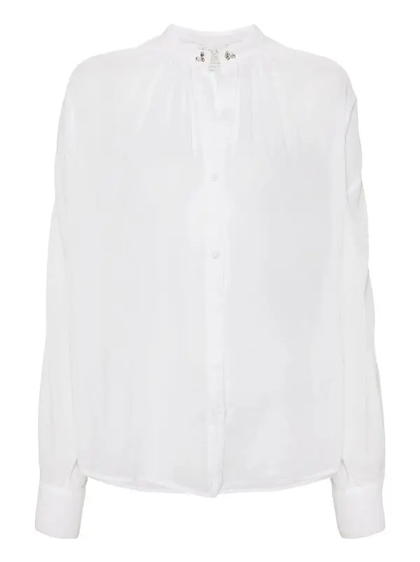 FORTE_FORTE Long Sleeve Shirt - White