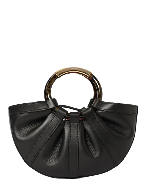 COCCINELLE Small Shell Top Handle Bag - Black
