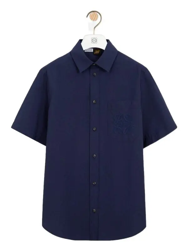Loewe Short Sleeve Shirt - Navy