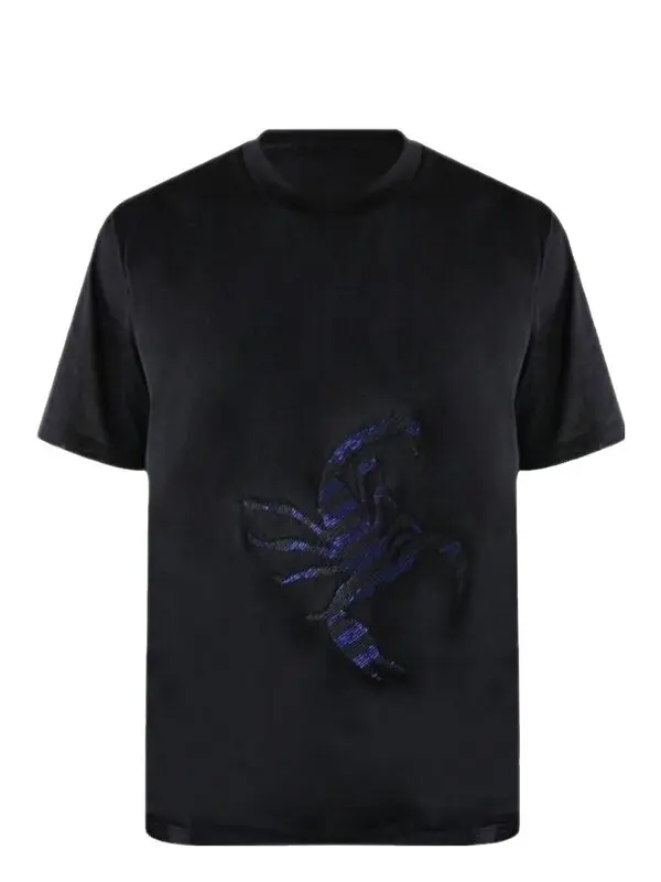 LANVIN Short-sleeved T-shirt - Black