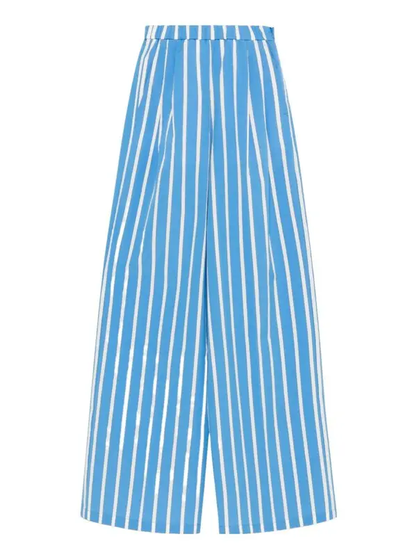 FORTE_FORTE Striped Palazzo Pants - Blue