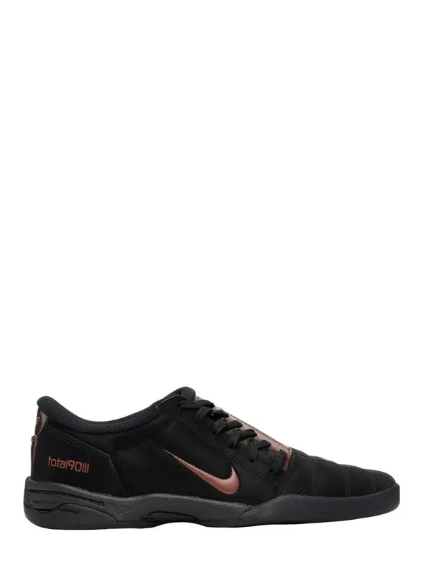 Nike Total 90 Premium Tiempo Low-top Sneakers - Black/black/reddish Brown