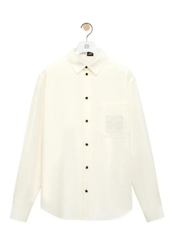 Loewe Embroidered Shirt - Ivory