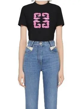 Givenchy Short-sleeved T-shirt With Graphic Print - Black