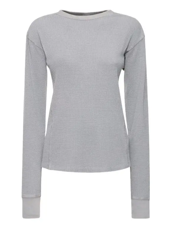 ENTIRE STUDIOS Rhino Thermal Long Sleeve T-shirt - Gray