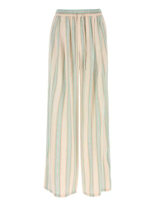 Dolce & Gabbana Striped Trousers - Nude