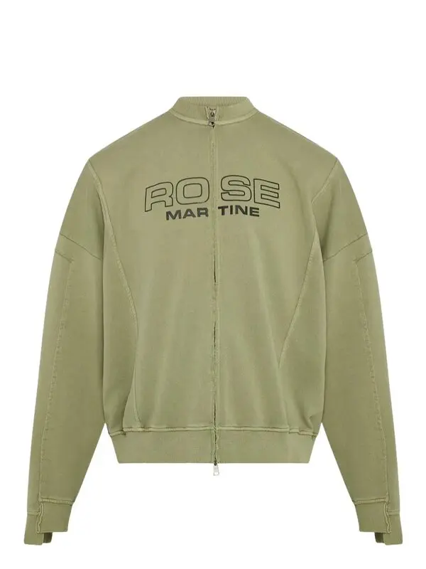 Martine Rose Long Sleeve Zip Up Jacket - Nude