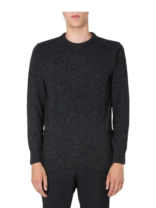 Barbour Embroidered Logo Jumper - Black