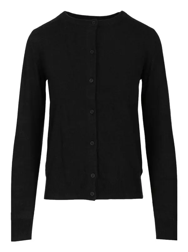 Arch4 Cashmere Button-up Cardigan - Black