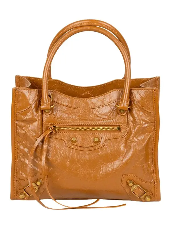 Balenciaga Le City Mini Shoulder Bag - Brown