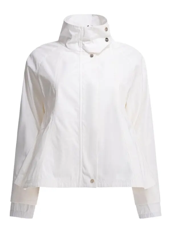 Herno High Collar Waterproof Jacket - White