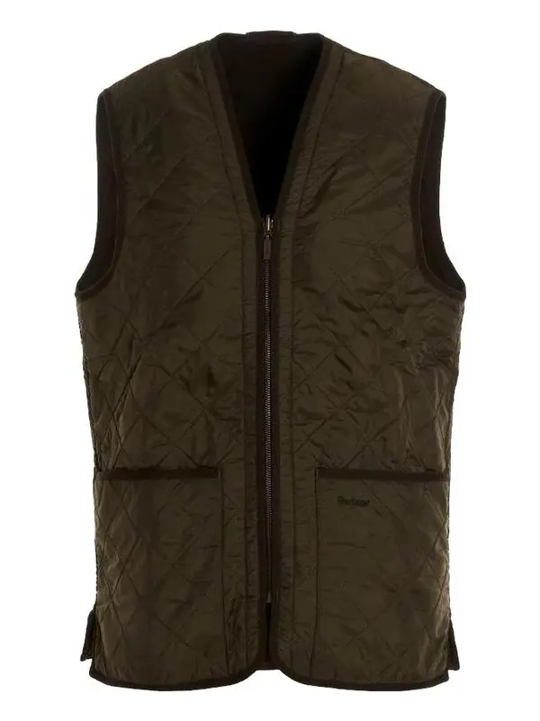 Barbour Reversible Quilted Gilet - Green