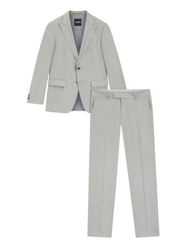 Hugo Boss Huge Single-breasted Suit - Gray