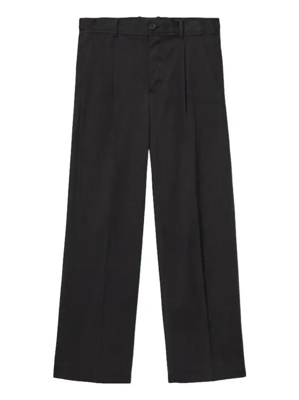 ALLSAINTS Rebel Loose Fit Pleated Trousers - Faded Black