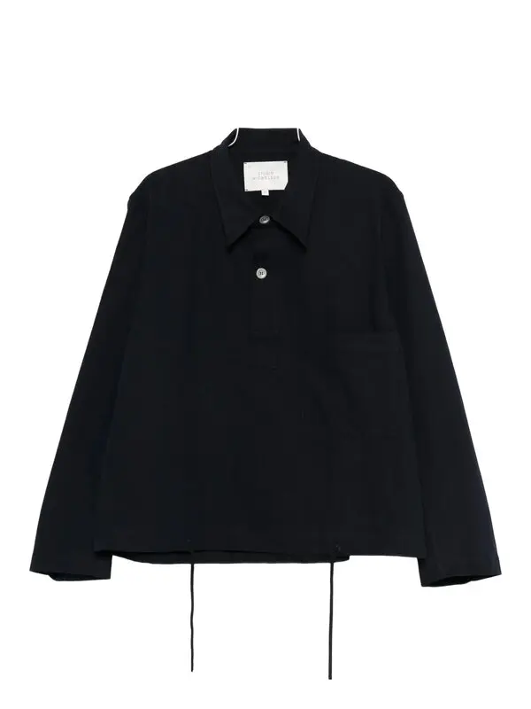 Studio Nicholson Long Sleeve Shirt - Black