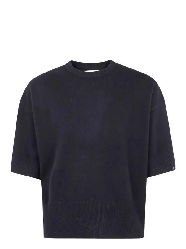 Extreme Cashmere Crew Neck Short Sleeve Jumper - No