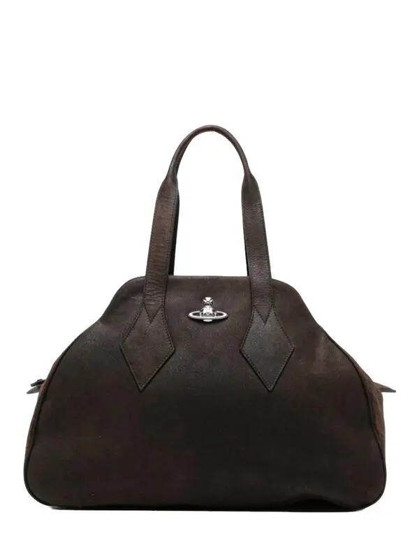 VIVIENNE WESTWOOD Yasmine Orb Detail Tote Bag - Black