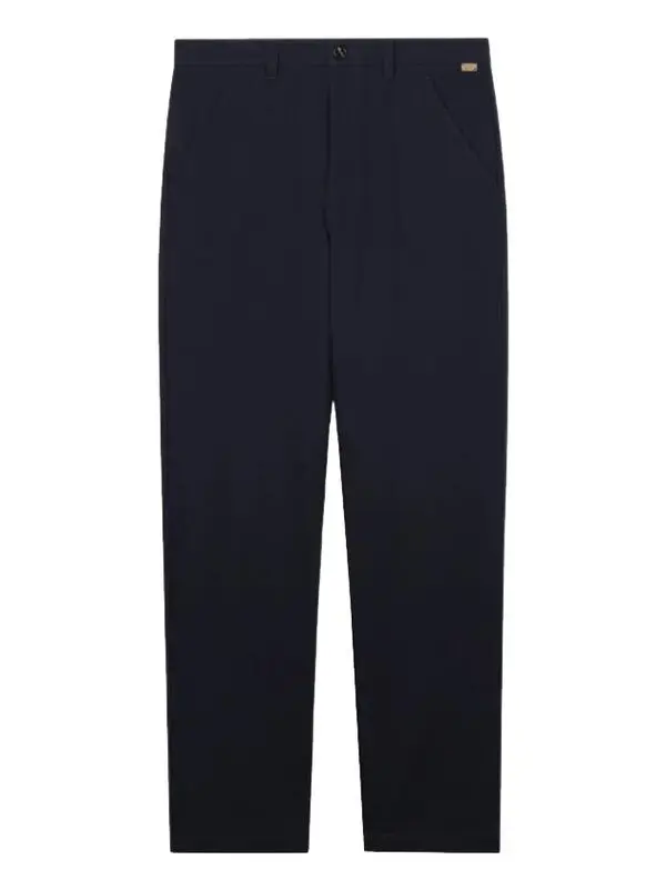 Burberry Twill Chino Pants - Navy