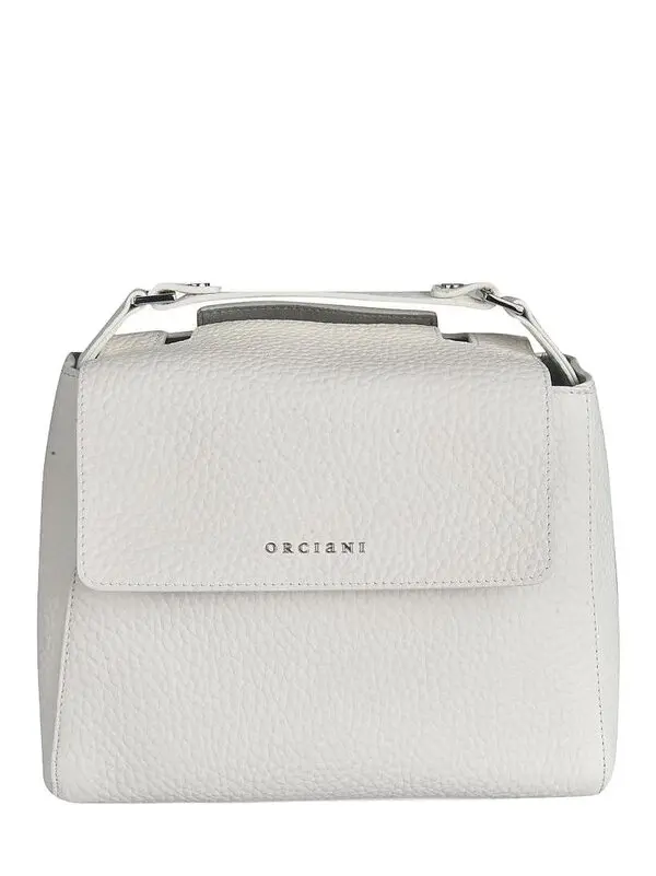 ORTIGNI Bozy Logo Shoulder Bag - White
