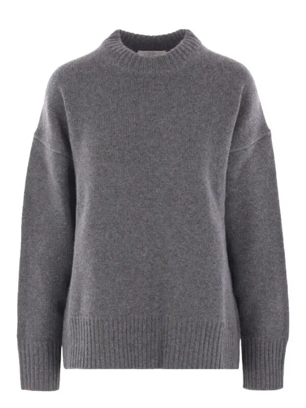 Co Long-sleeved Sweater - Gray
