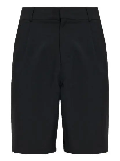 ENTIRE STUDIOS Pleated Slim-fit Shorts - Black