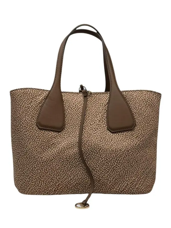 Borbonese Printed Shoulder Bag - Green
